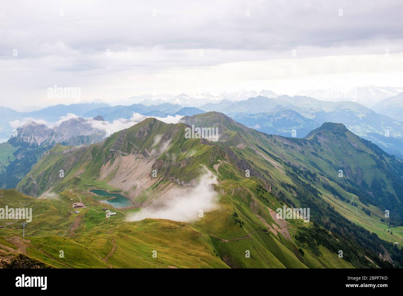 Swiss Alps Overview Stock Photo - Alamy