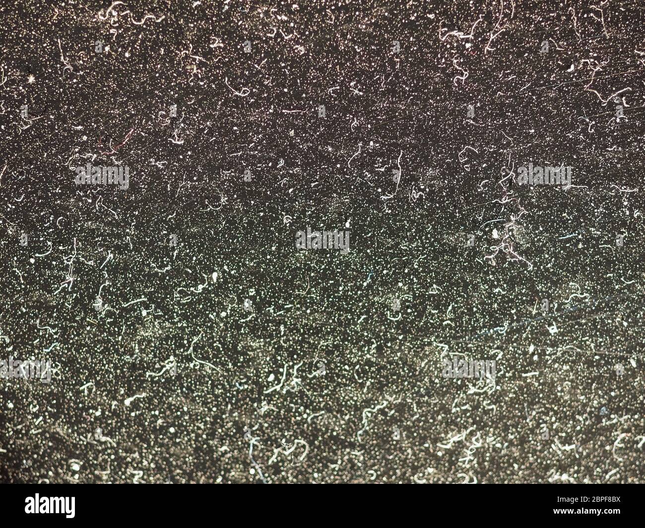 white dust particles over a dark background Stock Photo - Alamy
