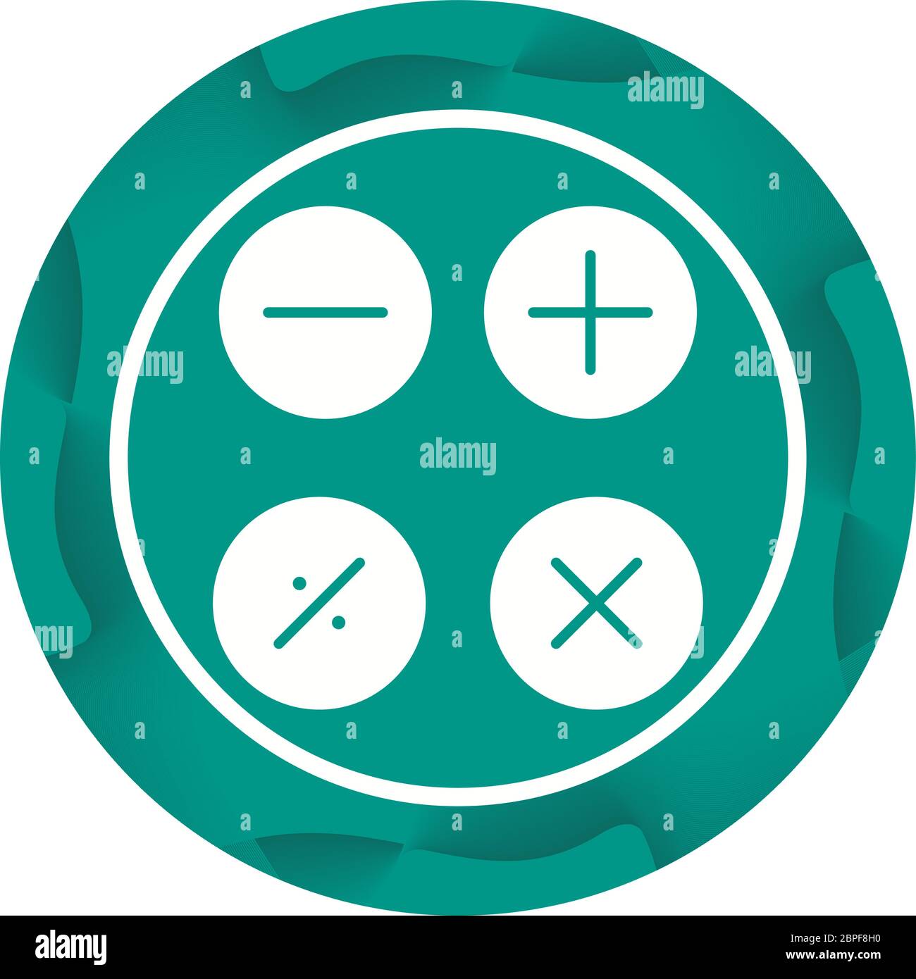 Beautiful Math Symbols Glyph Vector Icon Stock Vector Image & Art - Alamy