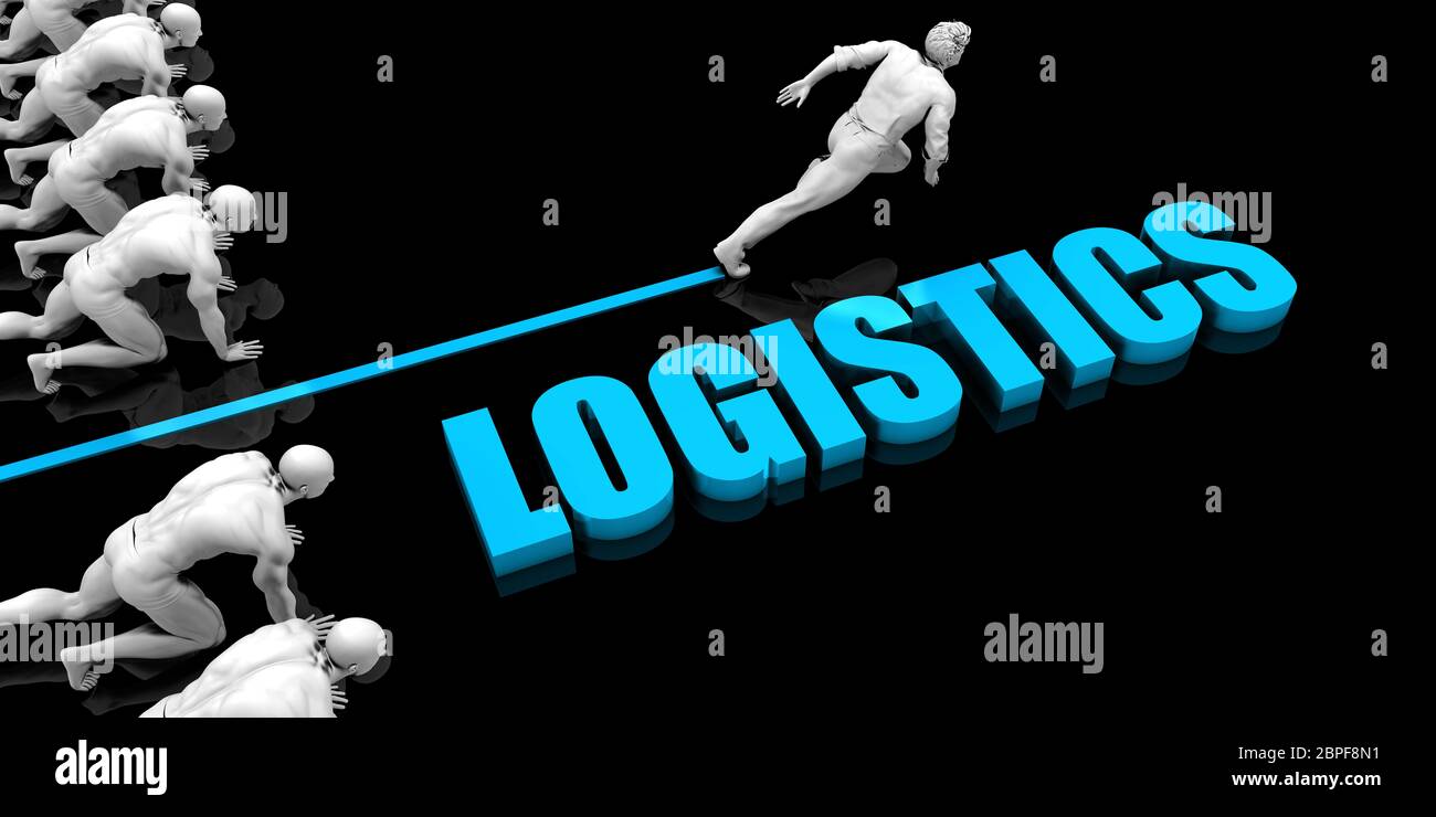 Superior Logistics Concept with Competitive Advantage Stock Photo - Alamy