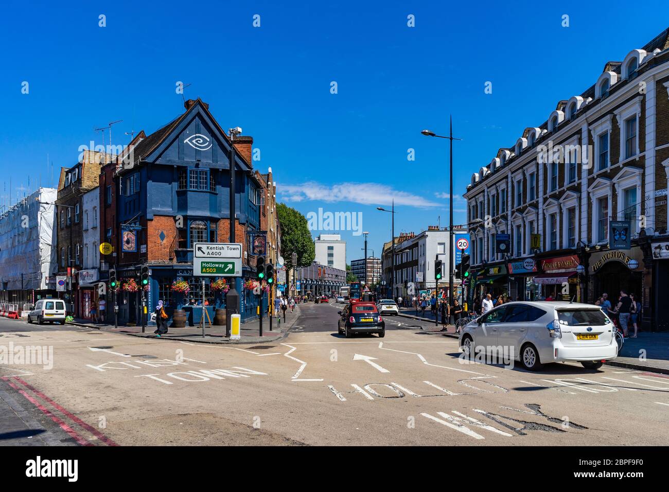 Camden market in London, England, UK Stock Photo - Alamy