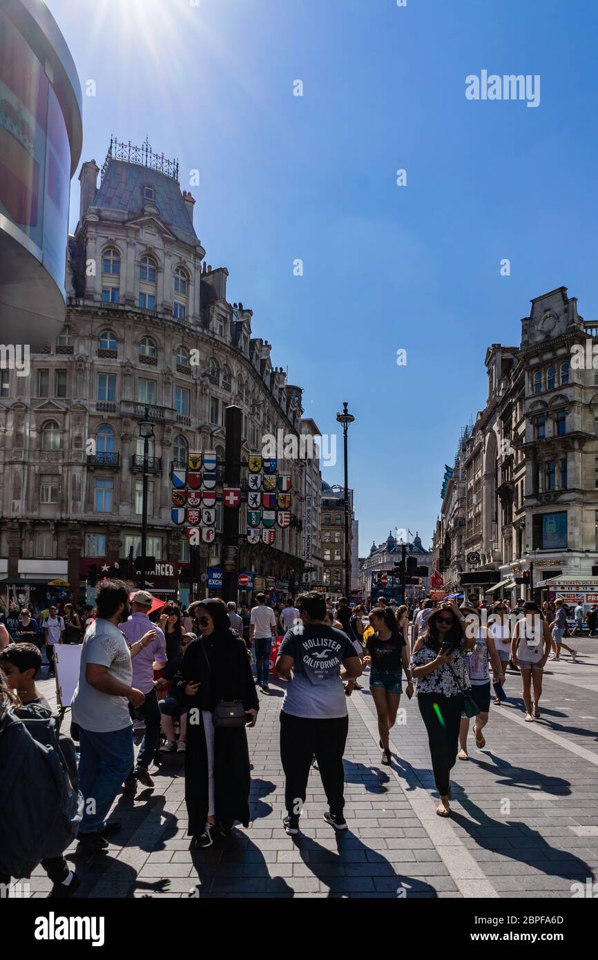 Leicester Square in London, England, UK Stock Photo - Alamy