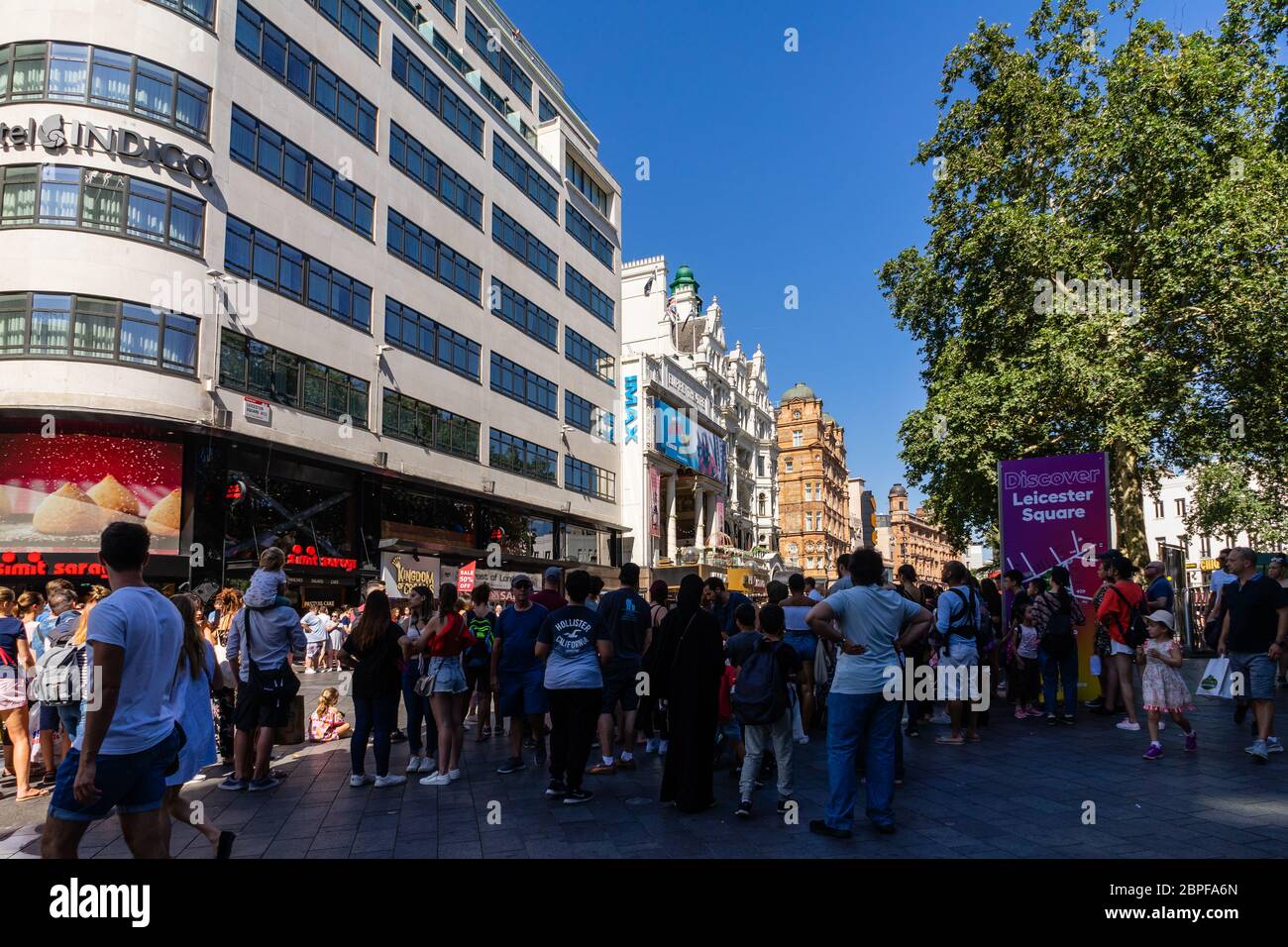 Leicester Square in London, England, UK Stock Photo - Alamy