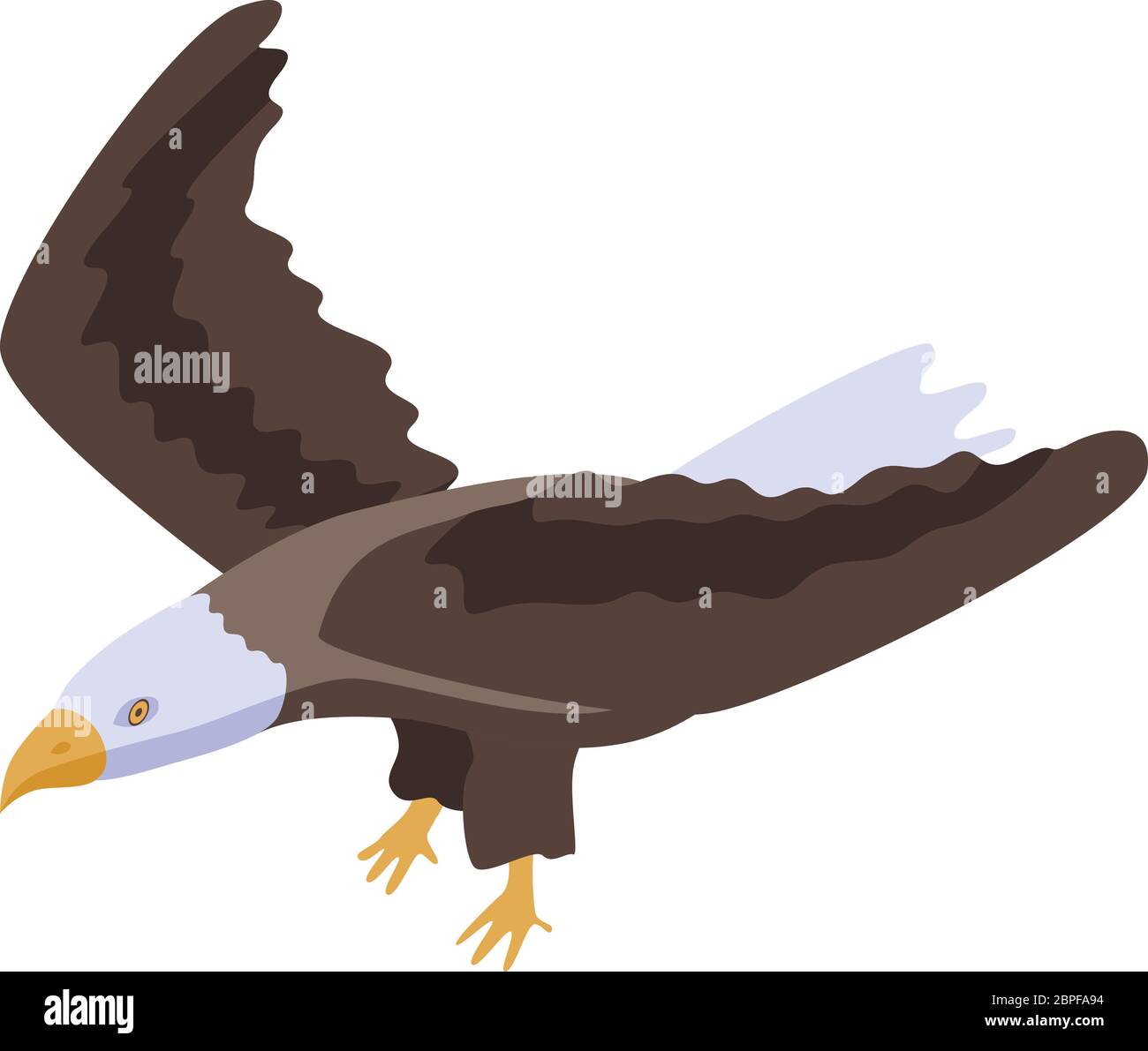 Freedom eagle icon, isometric style Stock Vector Image & Art - Alamy