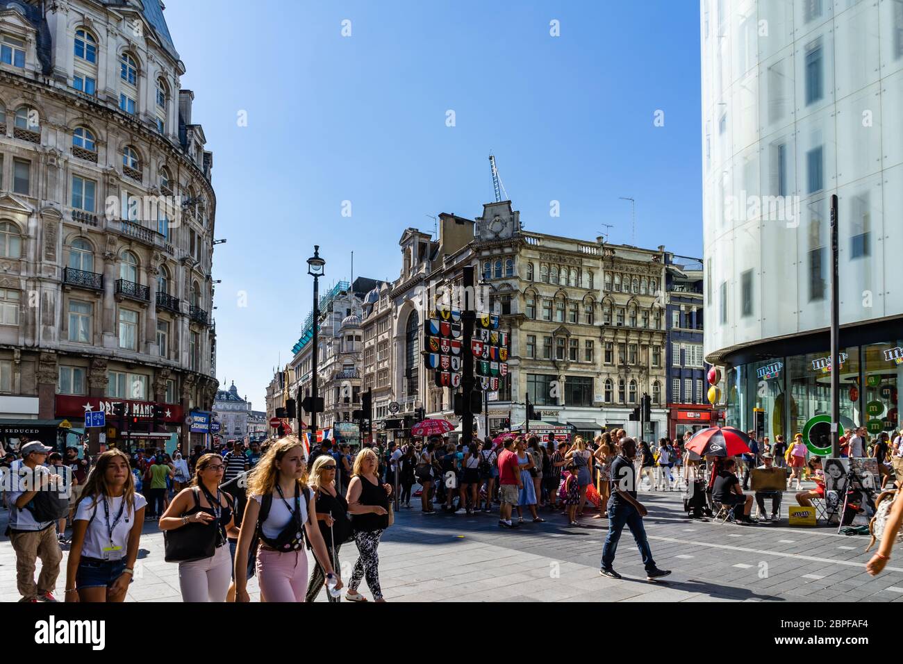 Leicester Square in London, England, UK Stock Photo - Alamy