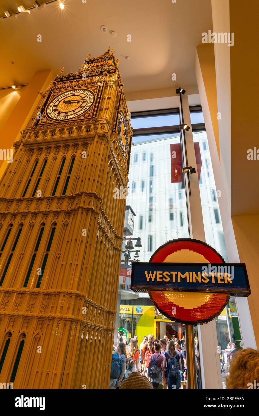 Lego store in London, England, UK Stock Photo - Alamy