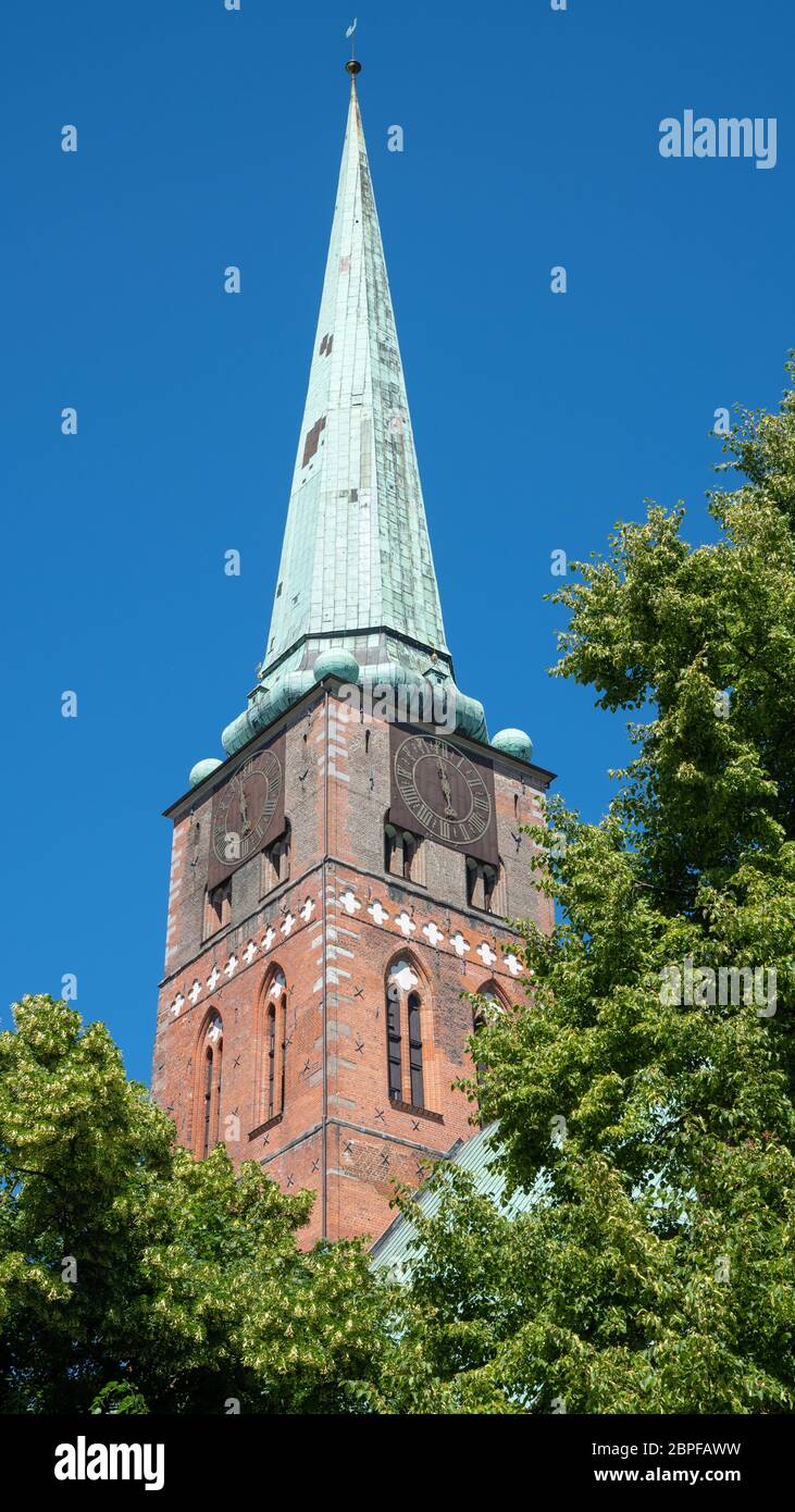Historic building of the Hanseatic City of Lübeck, Germany, Europe ...