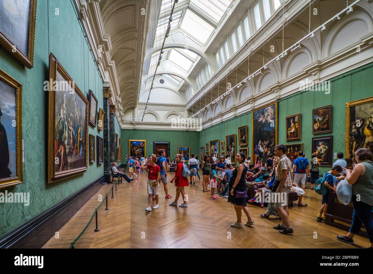 The National Gallery in London, England, UK Stock Photo - Alamy