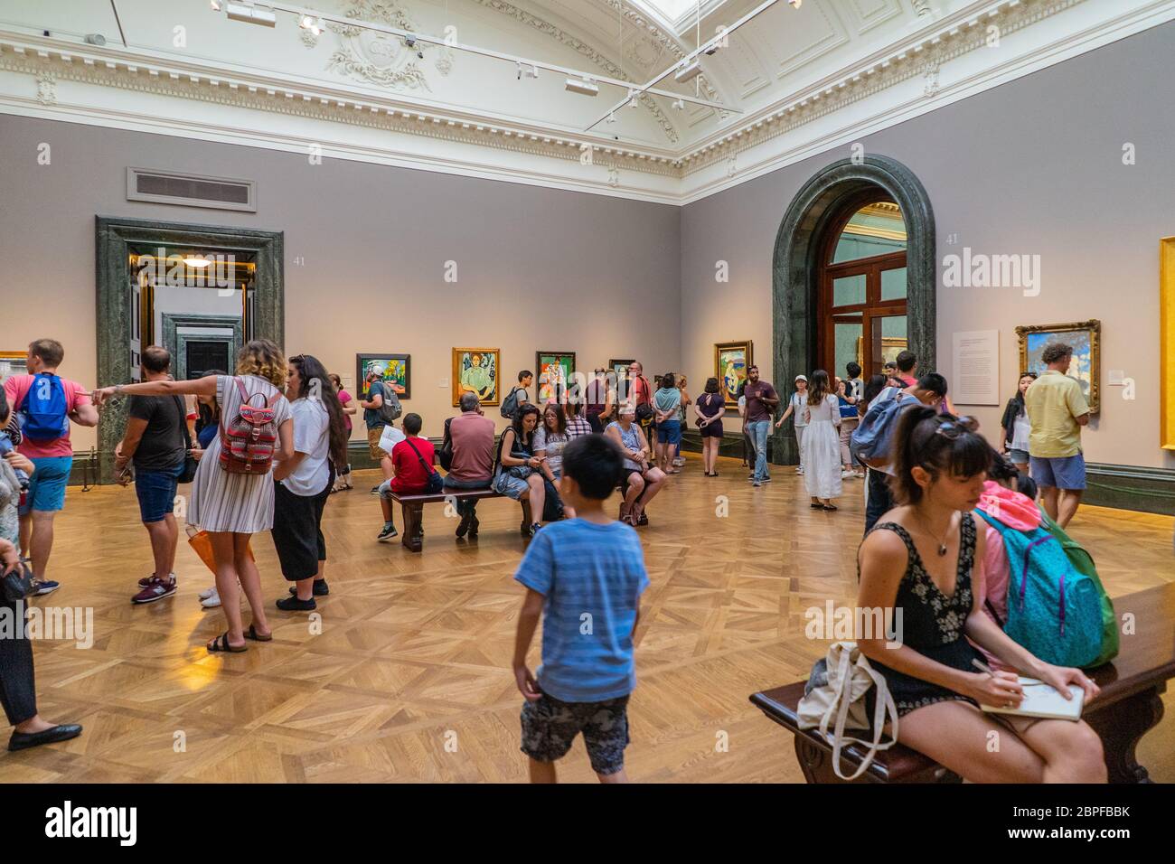 The National Gallery in London, England, UK Stock Photo - Alamy