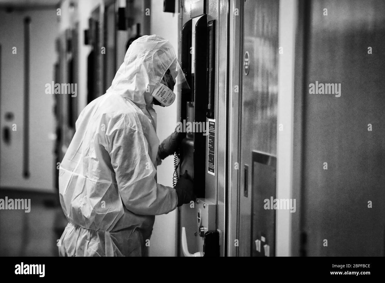 EDITORS NOTE: Picture converted into Black and White from Colour A ...