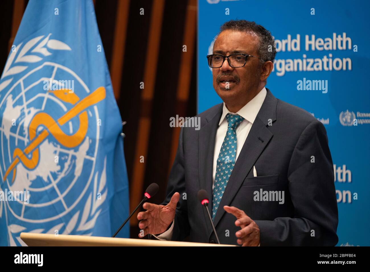 Tedros adhanom ghebreyesus hi-res stock photography and images - Alamy