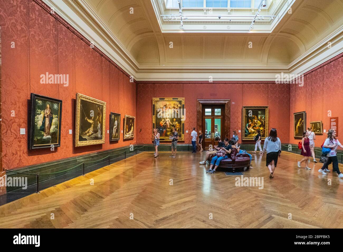 The National Gallery in London, England, UK Stock Photo - Alamy