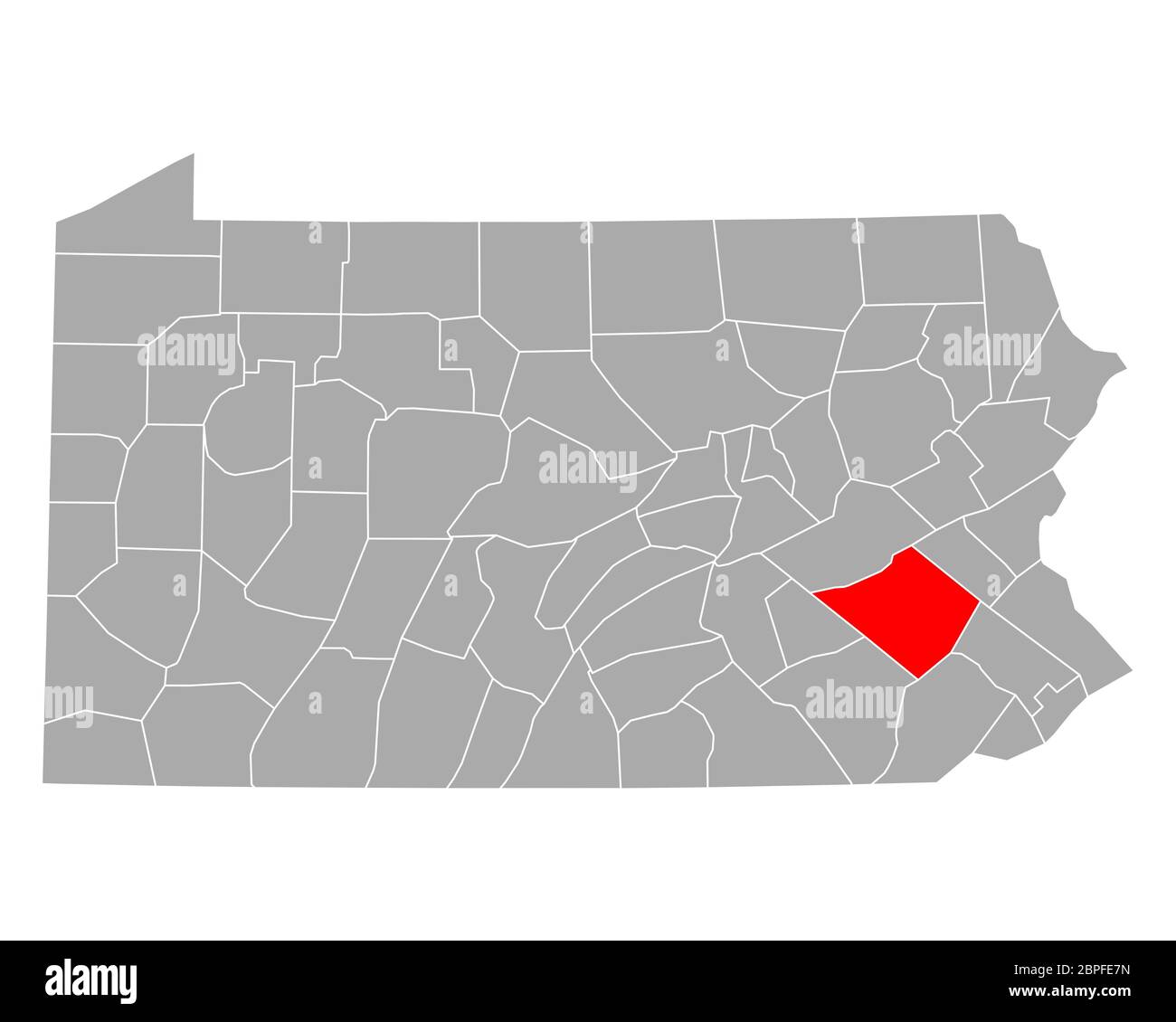 Berks map hi-res stock photography and images - Alamy