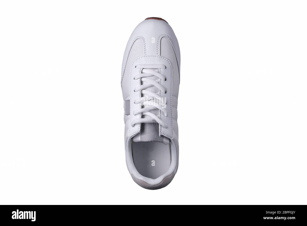 Sports shoe top view Cut Out Stock Images & Pictures - Alamy