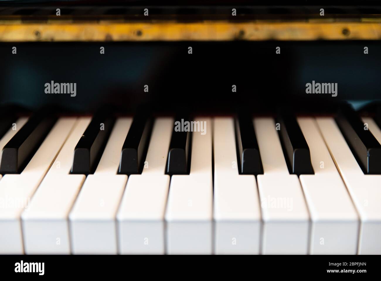 Keiboard of a piano Stock Photo - Alamy