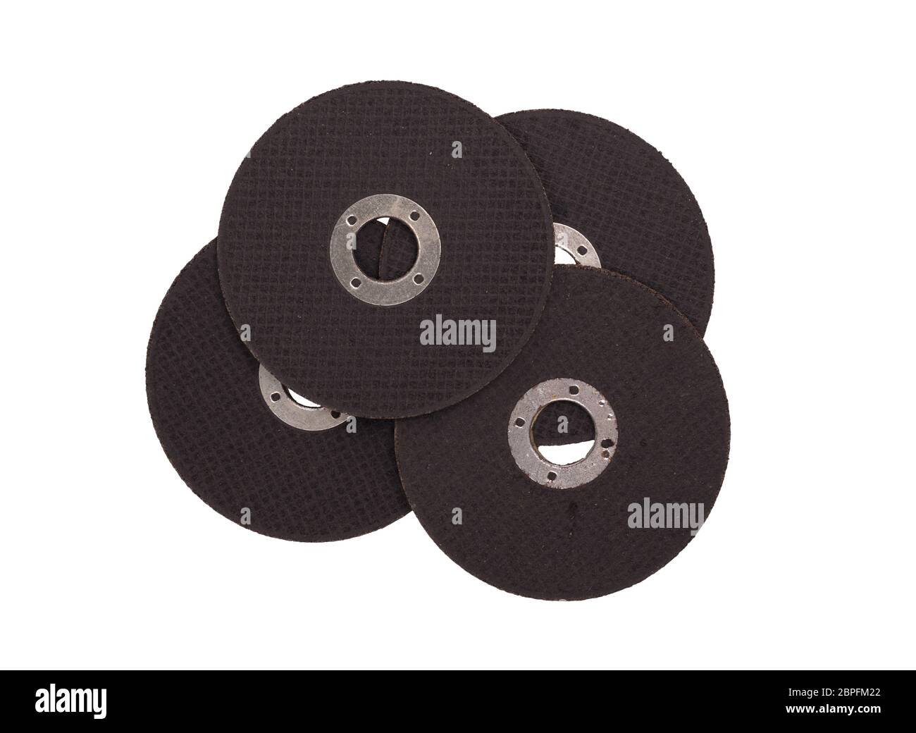 Angle grinder disk isolated on white background Stock Photo - Alamy