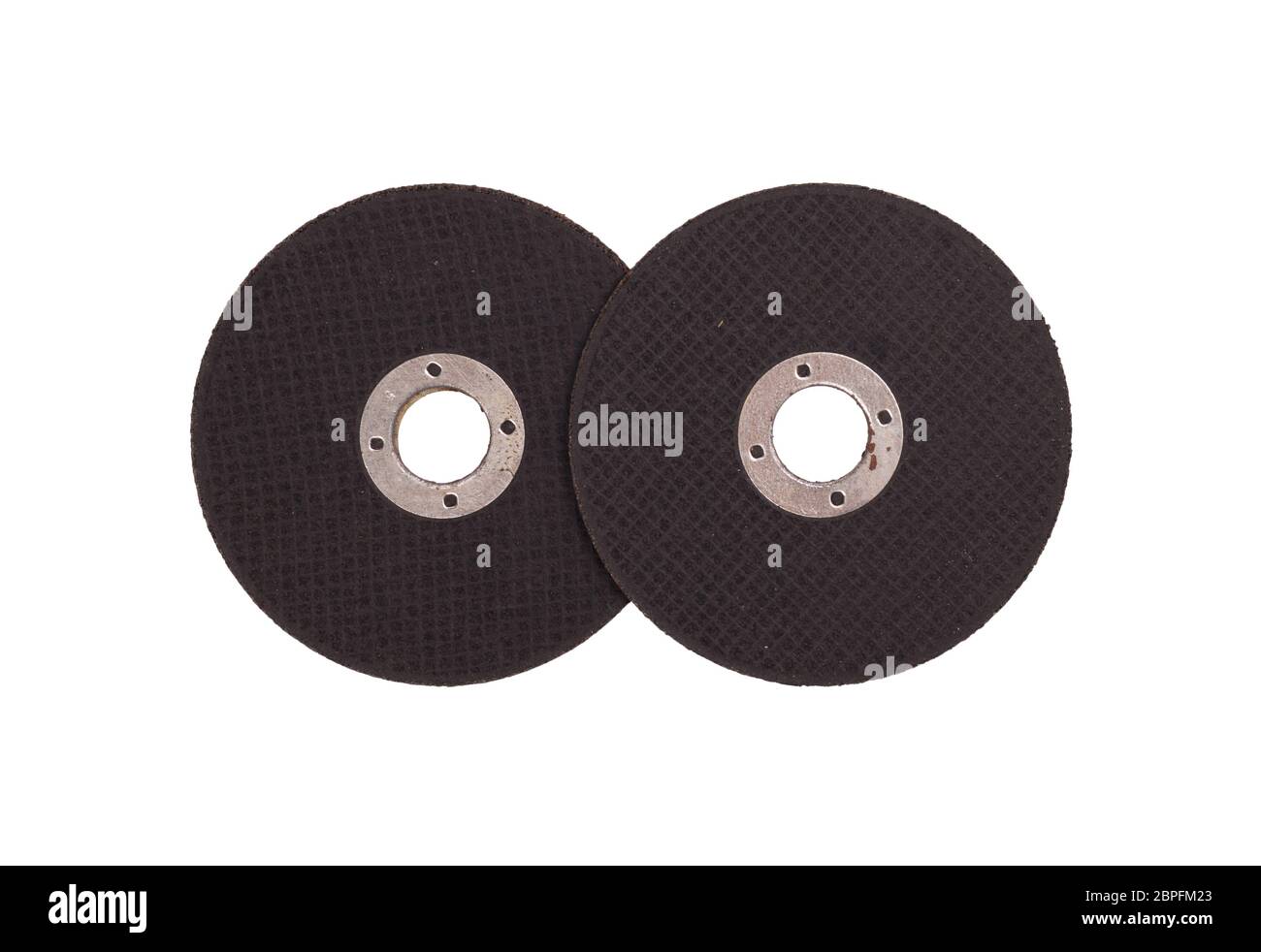 Angle grinder disk isolated on white background Stock Photo - Alamy