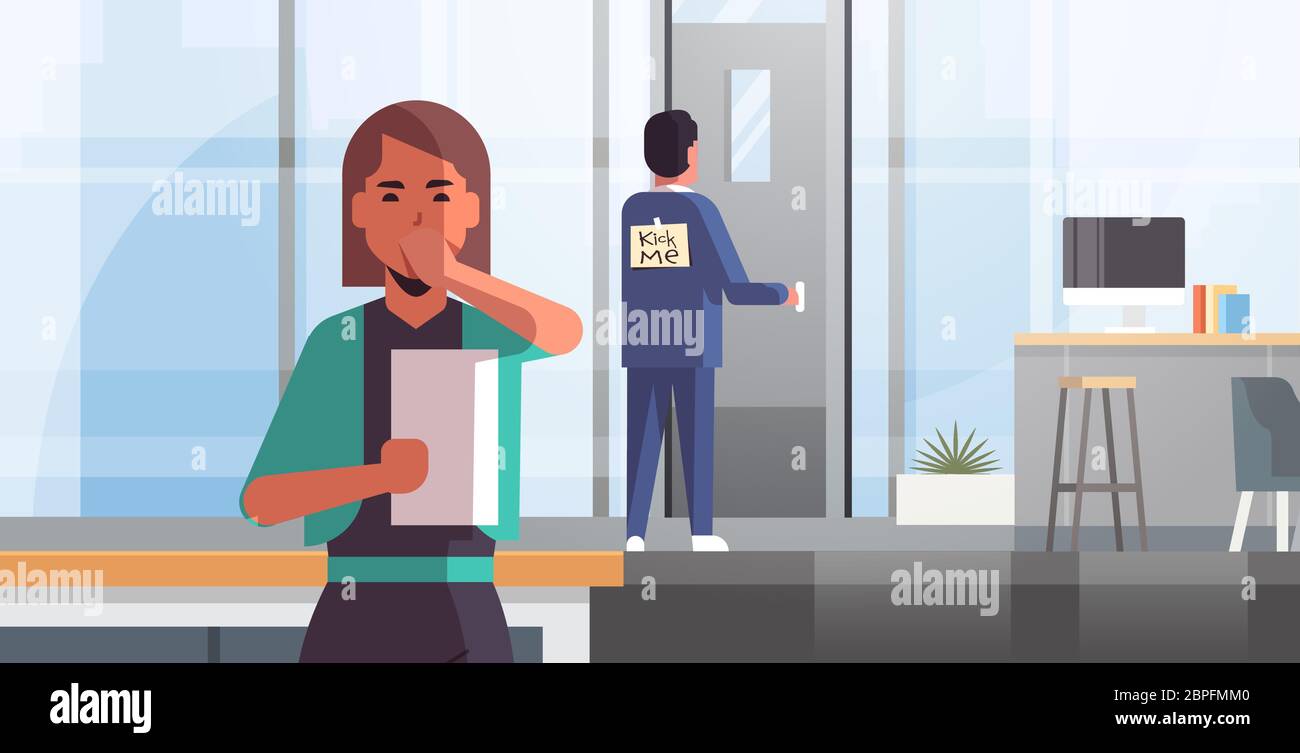 First day back into office Stock Vector Images - Alamy