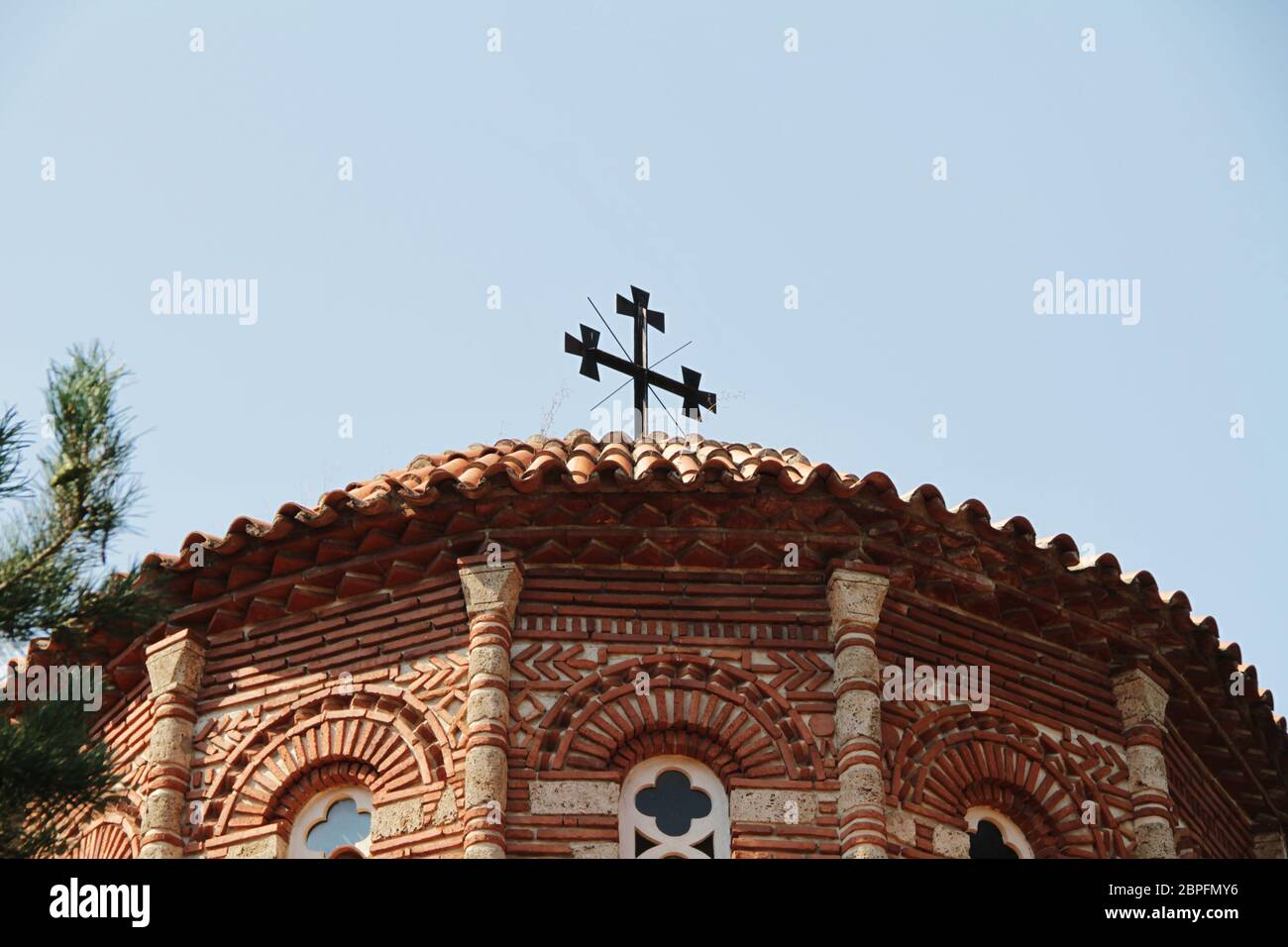 Byzantine Orthodox Church from from the 12th century Stock Photo - Alamy