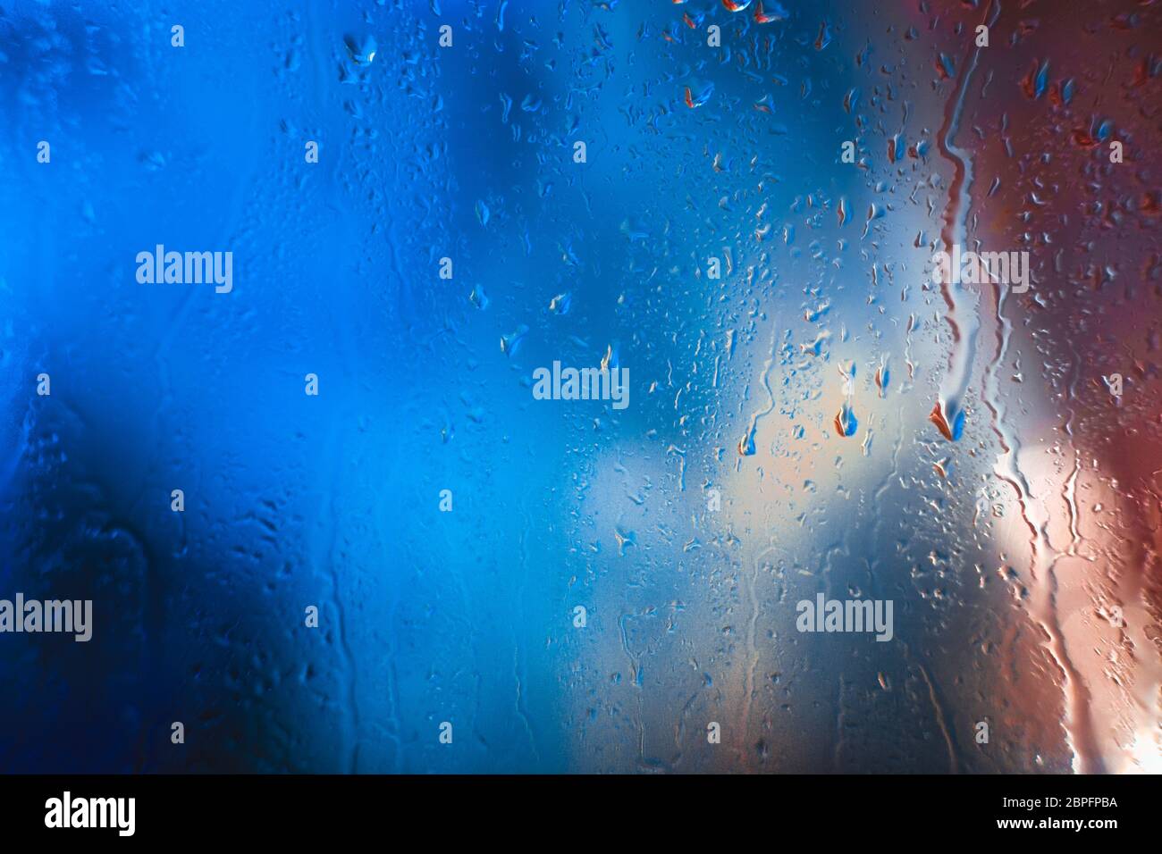 Close up rain smudges on hi-res stock photography and images - Alamy