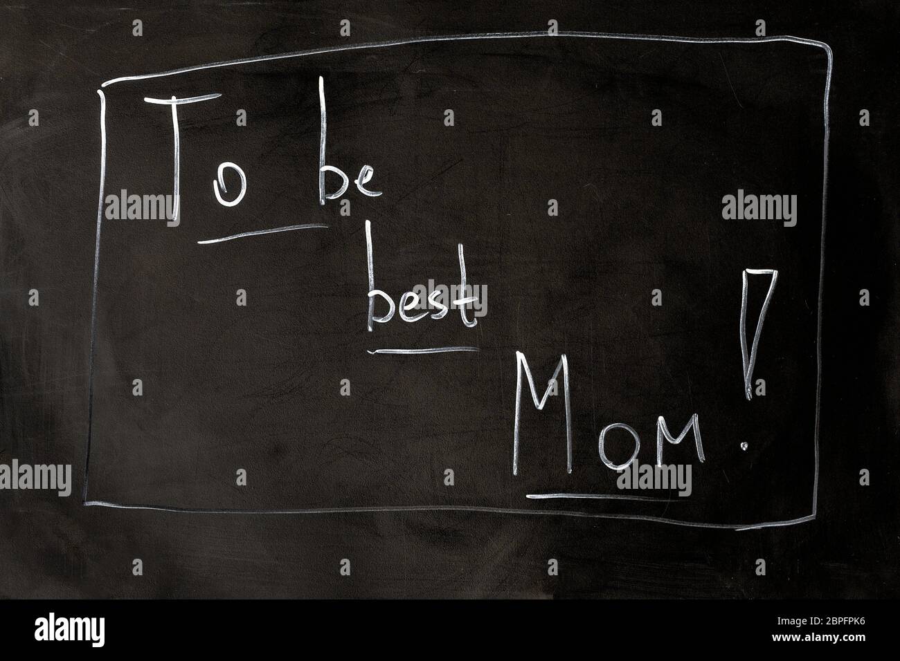 Hand chalk writing best hi-res stock photography and images - Alamy