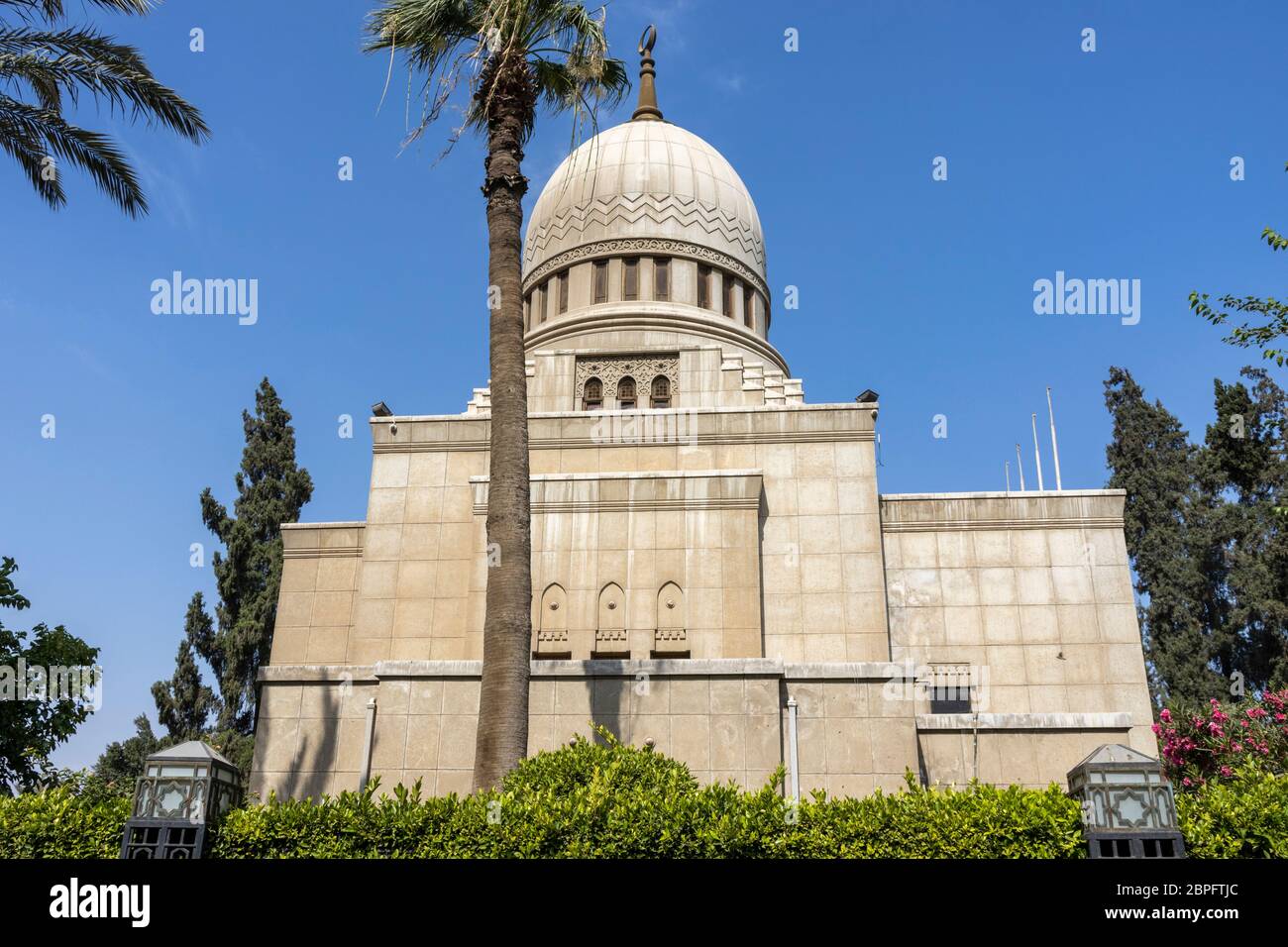 Mausoleum of Mustafa Kamel, 1947, by architect Ahmed Charmi, Cairo ...