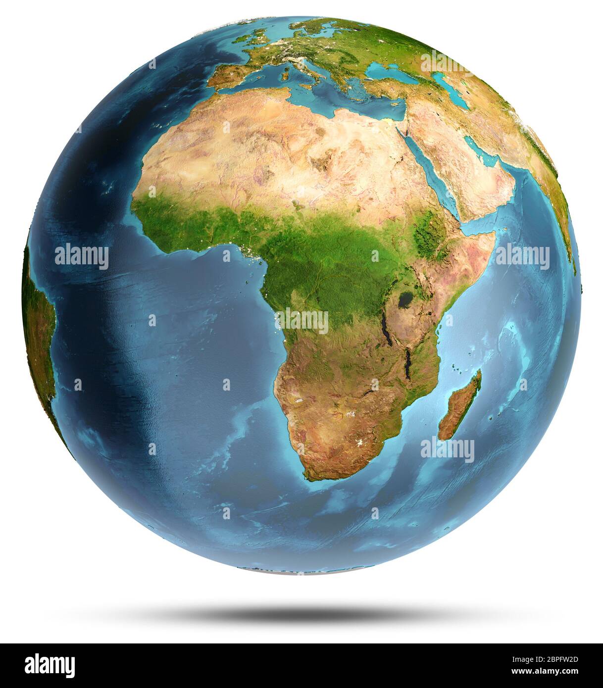 Planet Earth. Elements of this image furnished by NASA. 3d rendering ...
