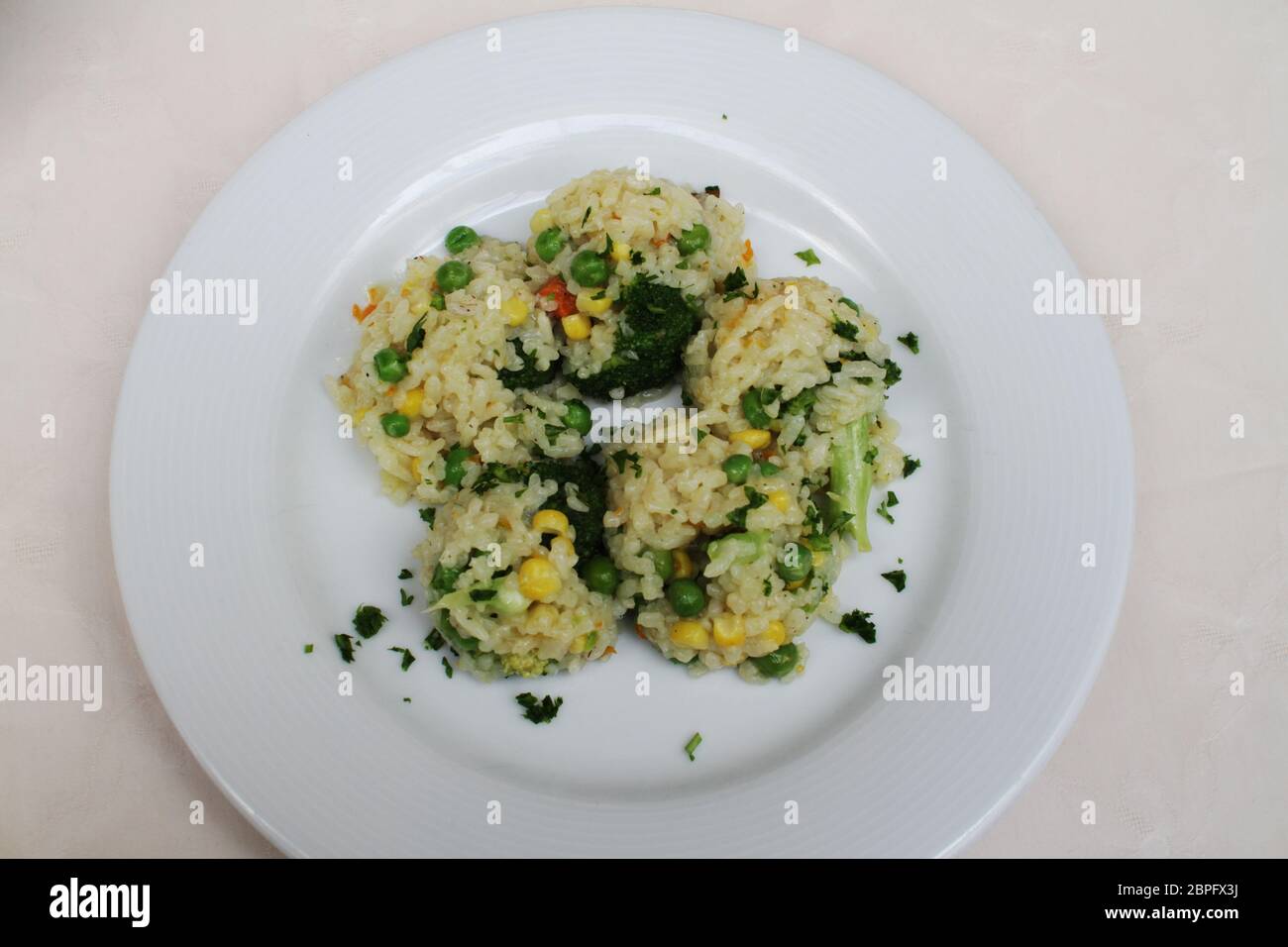 decorative food in a restaurant Stock Photo - Alamy
