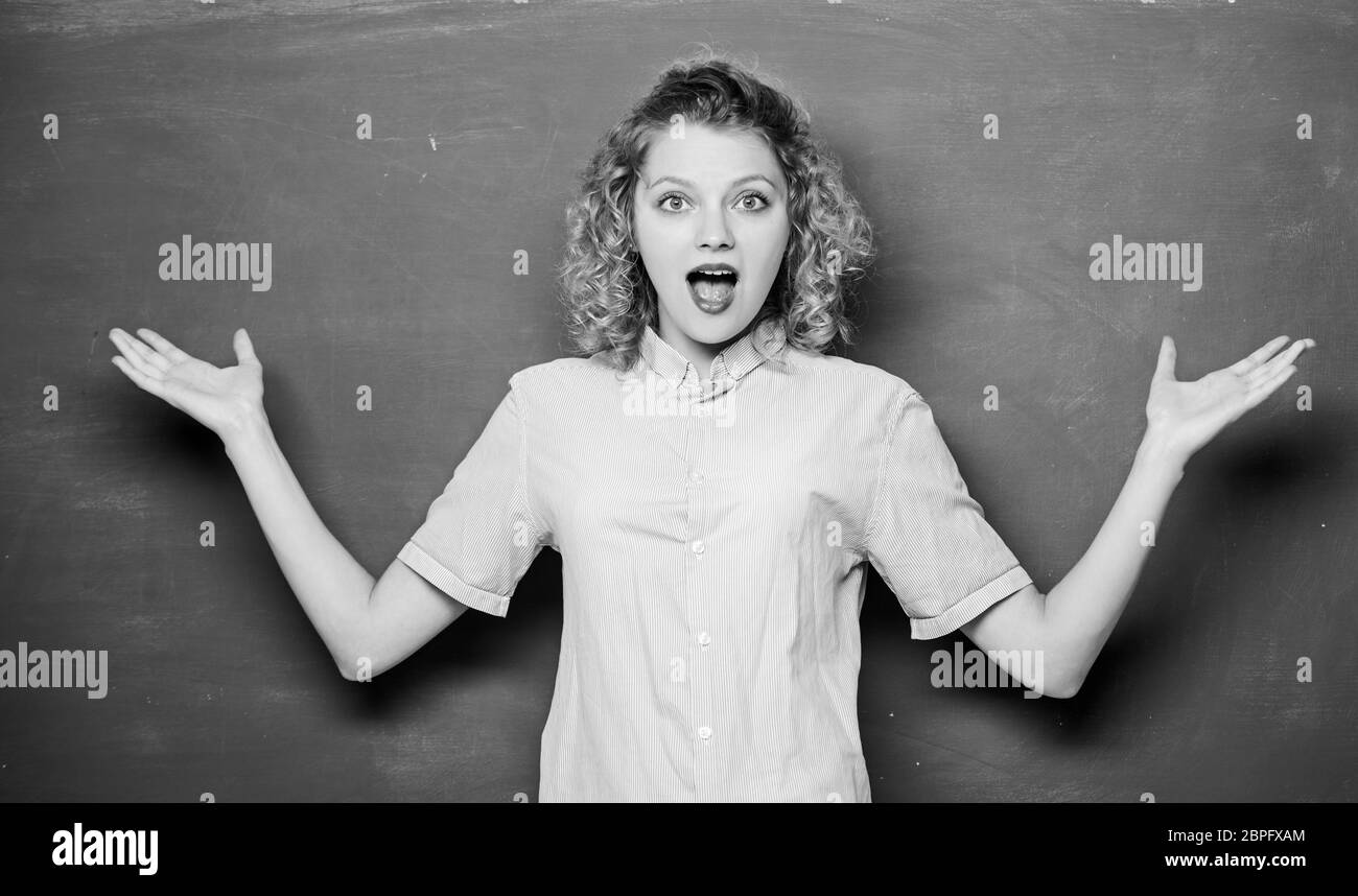 Teacher confused Black and White Stock Photos & Images - Alamy
