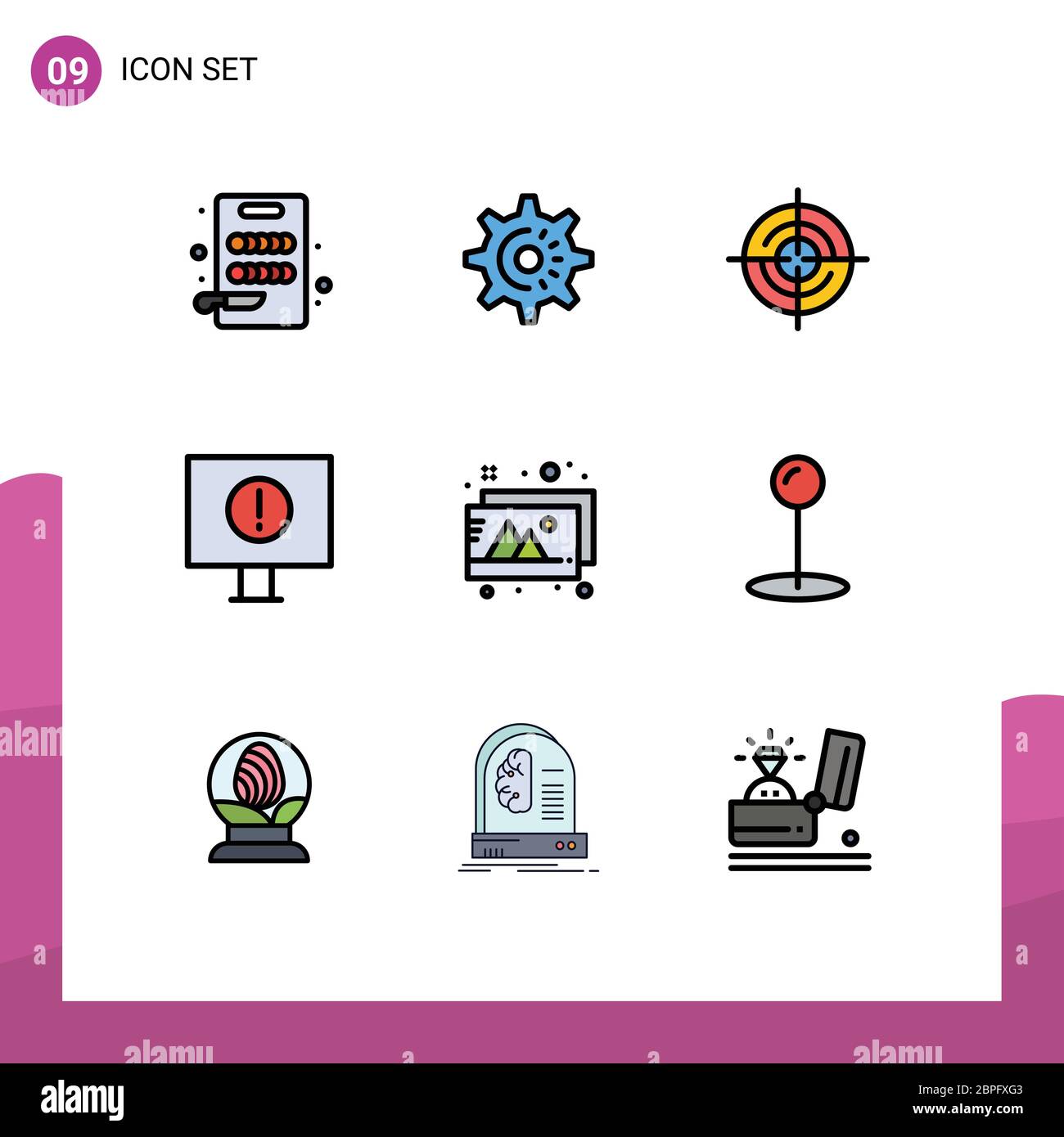 Maps and photos Stock Vector Images - Alamy