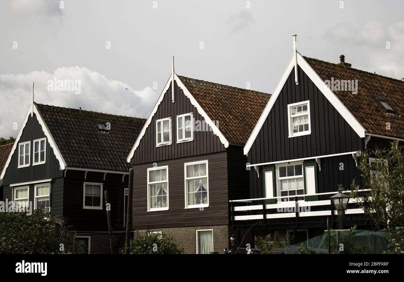 Typical Dutch house, detail of European city Stock Photo - Alamy