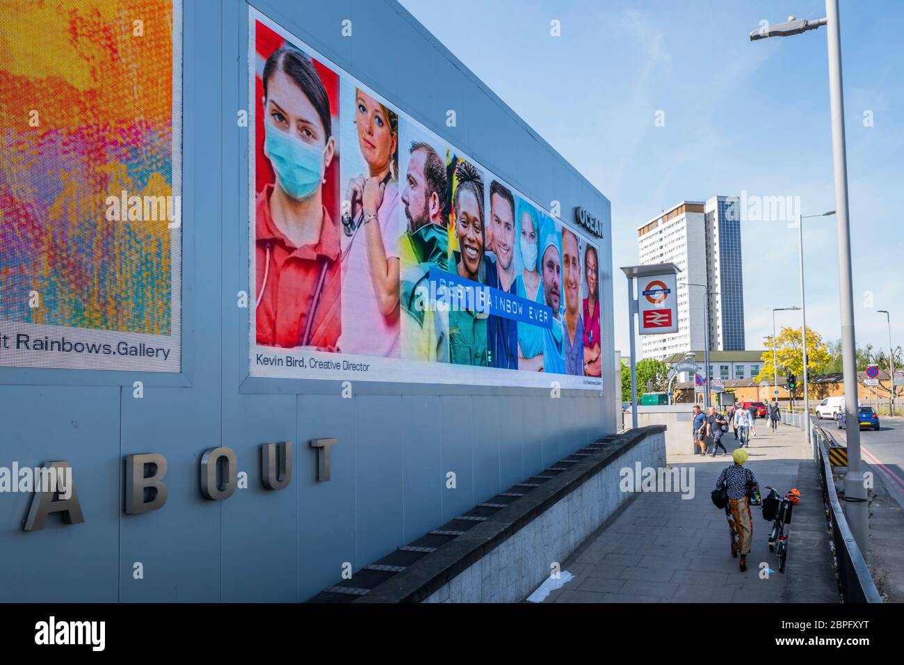 Digital billboard uk hi-res stock photography and images - Alamy