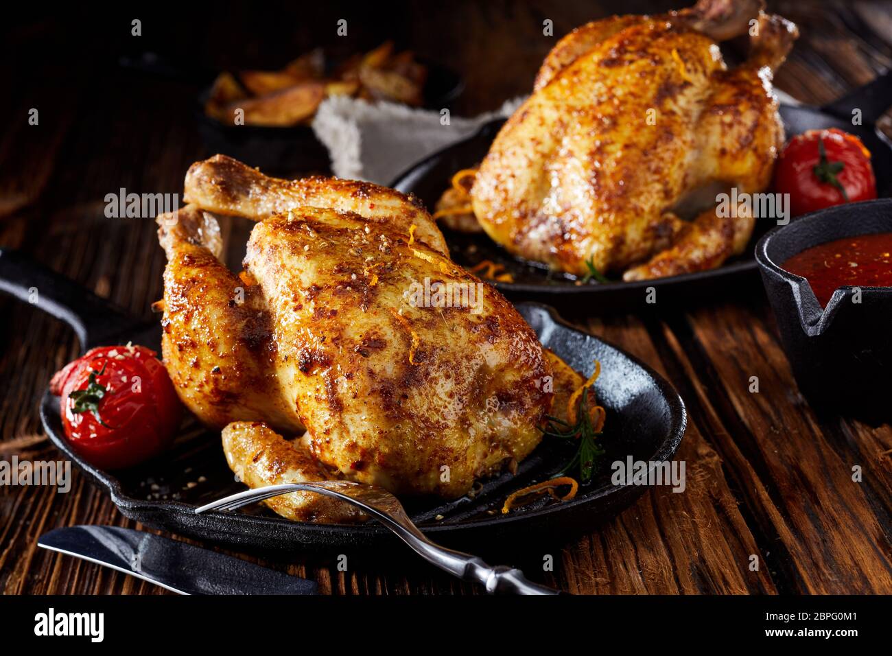 Whole poussin hi-res stock photography and images - Alamy