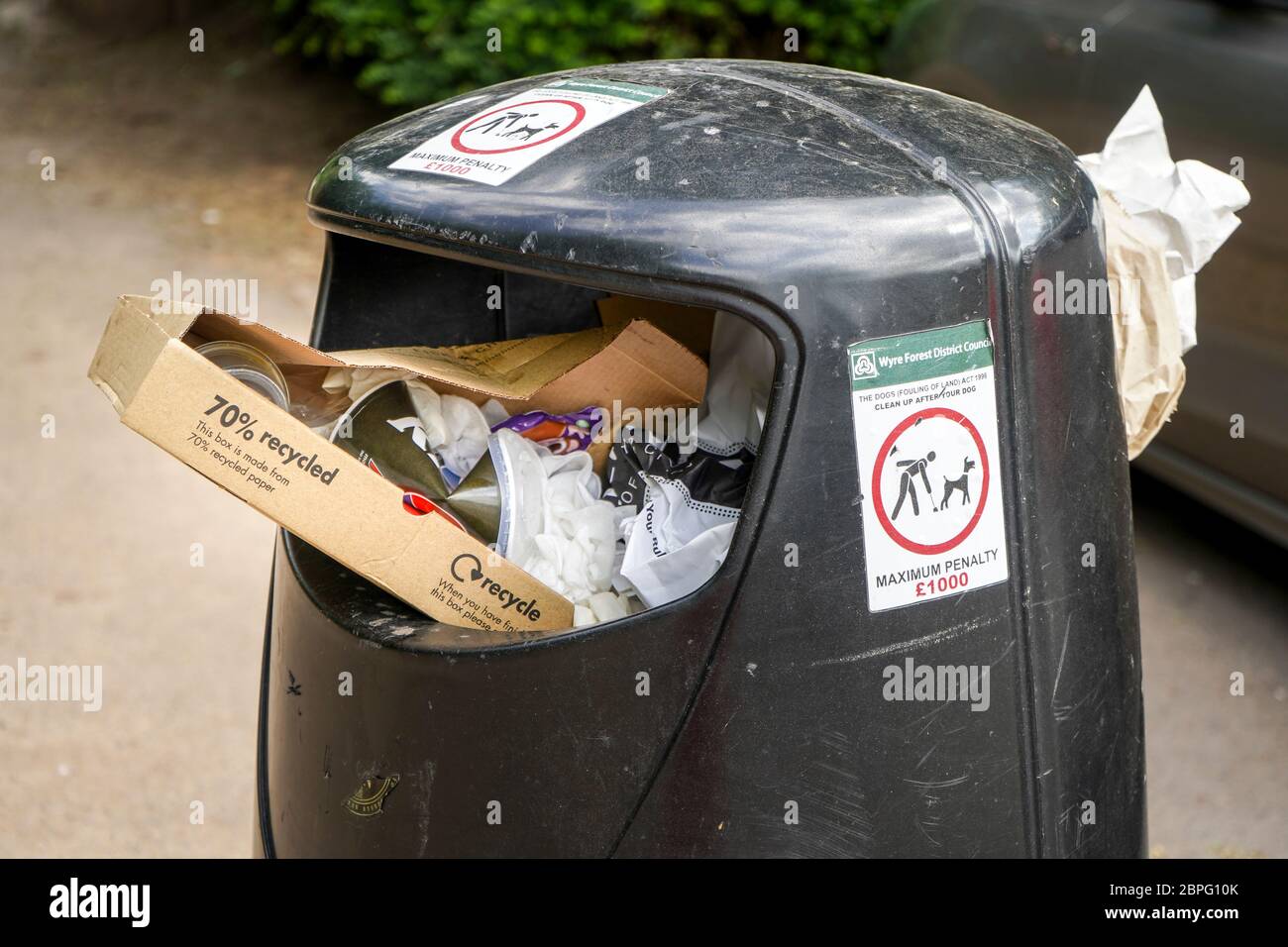 Clearly marked bins hi-res stock photography and images - Alamy