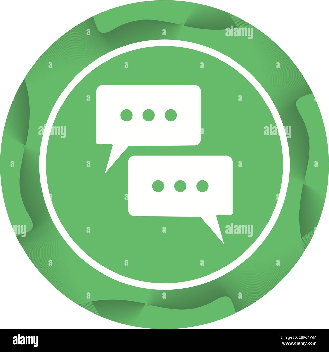 Beautiful Conversation Line Vector Icon Stock Vector Image & Art - Alamy