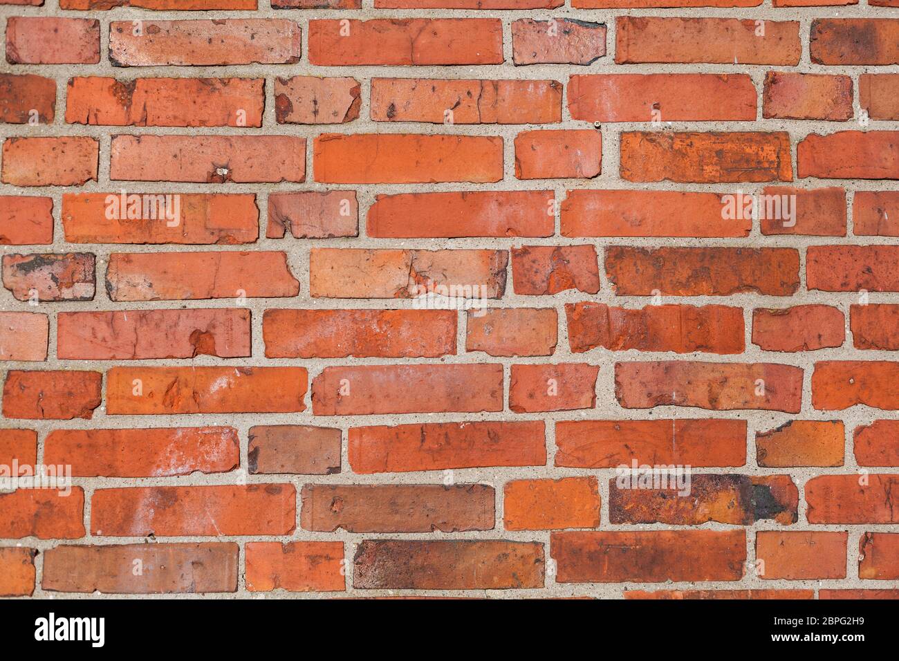 professionally masonry brick wall with structure and grain without ...