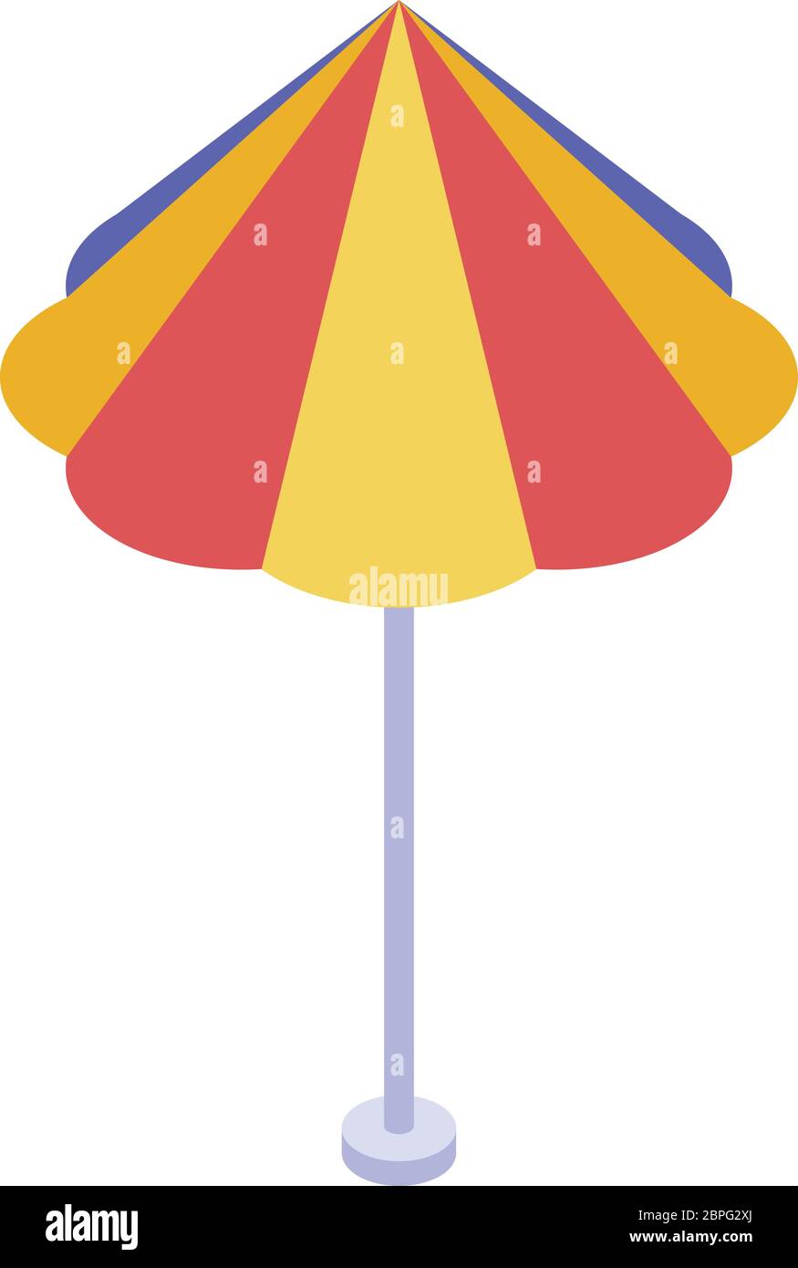 Pool umbrella icon, isometric style Stock Vector Image & Art - Alamy