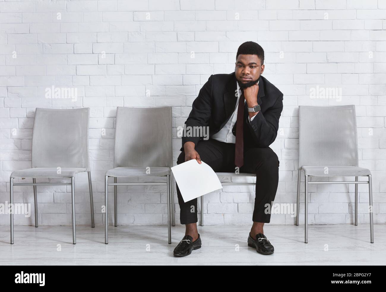 Interview man hi-res stock photography and images - Alamy