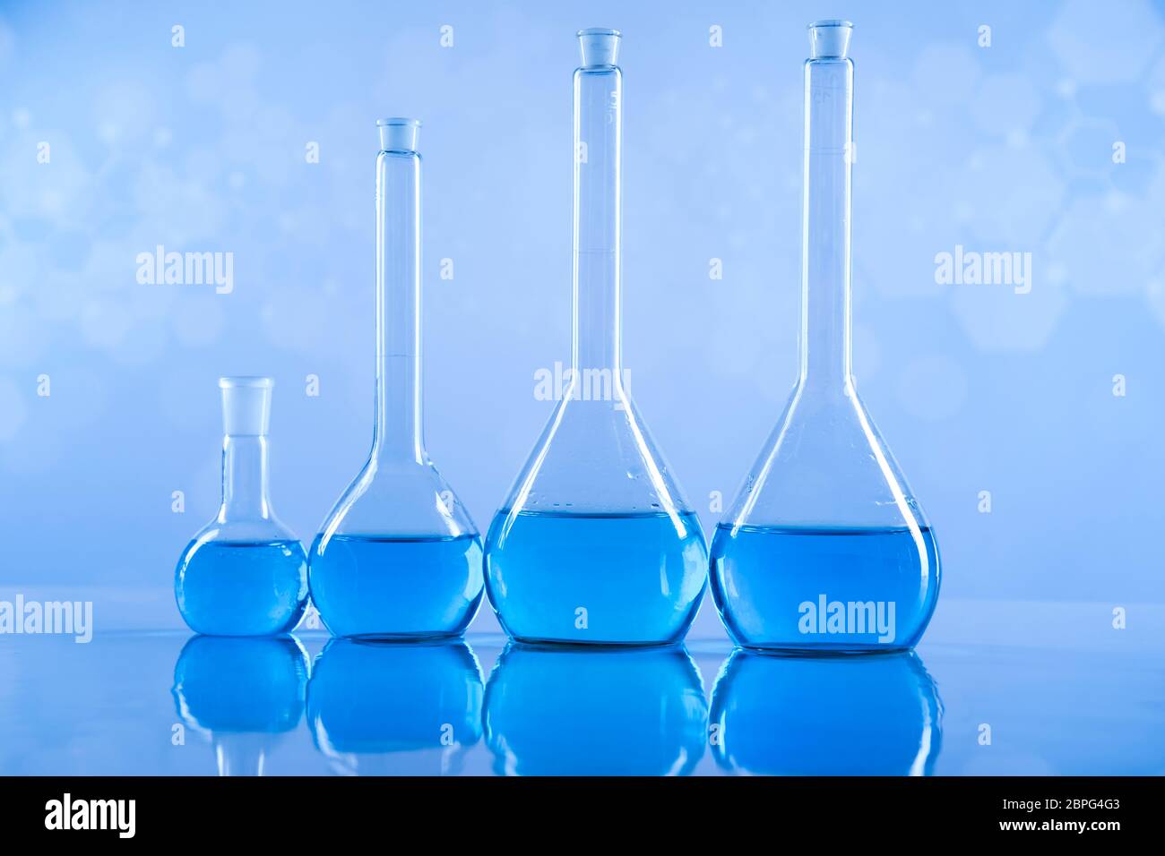 Assorted laboratory glassware equipment Stock Photo - Alamy