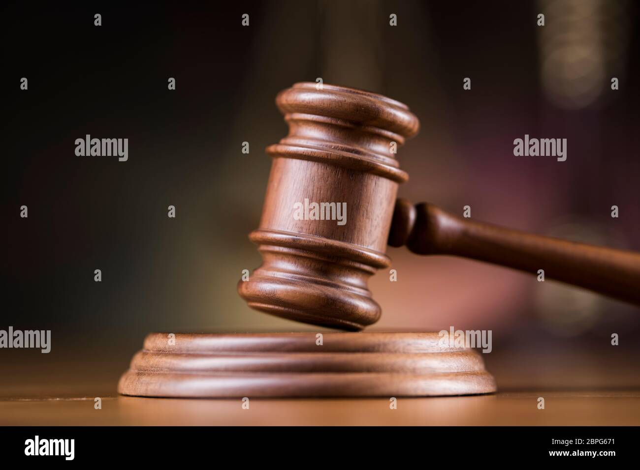 Law theme, mallet of judge, wooden gavel Stock Photo - Alamy