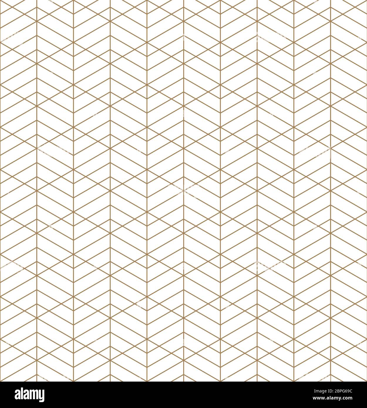 Seamless geometric pattern inspired by Japanese Kumiko ornament.For ...