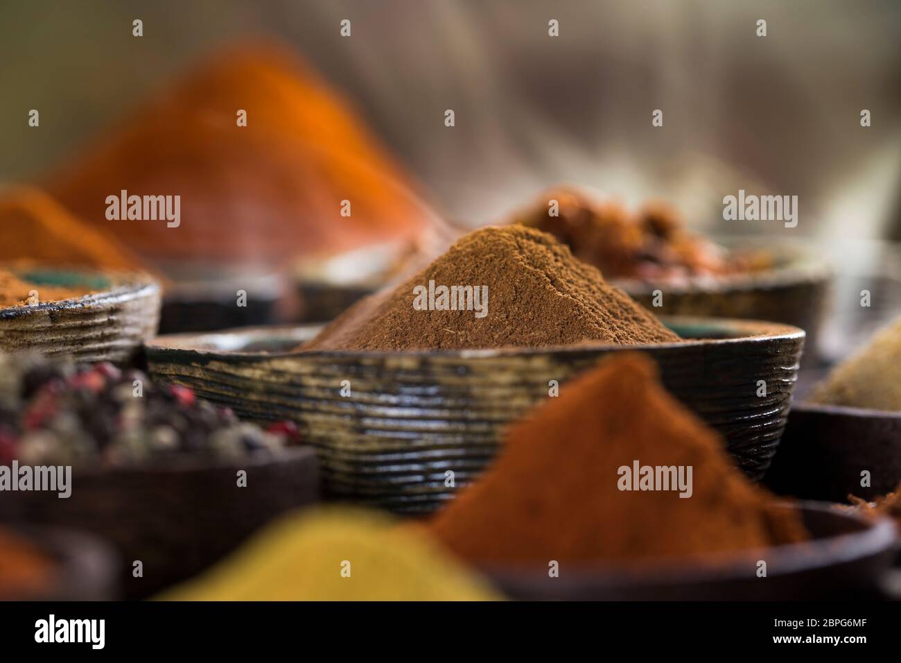 Smoke background , Spice Still Life Stock Photo - Alamy
