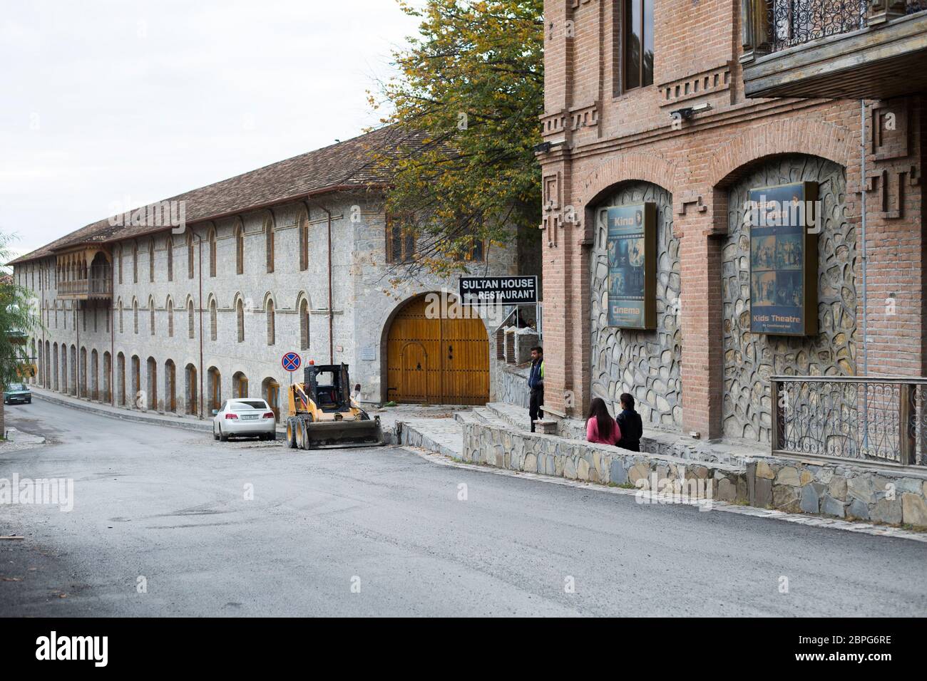 The Shaki Caravansary, now a hotel, was a 17th century rest house for ...