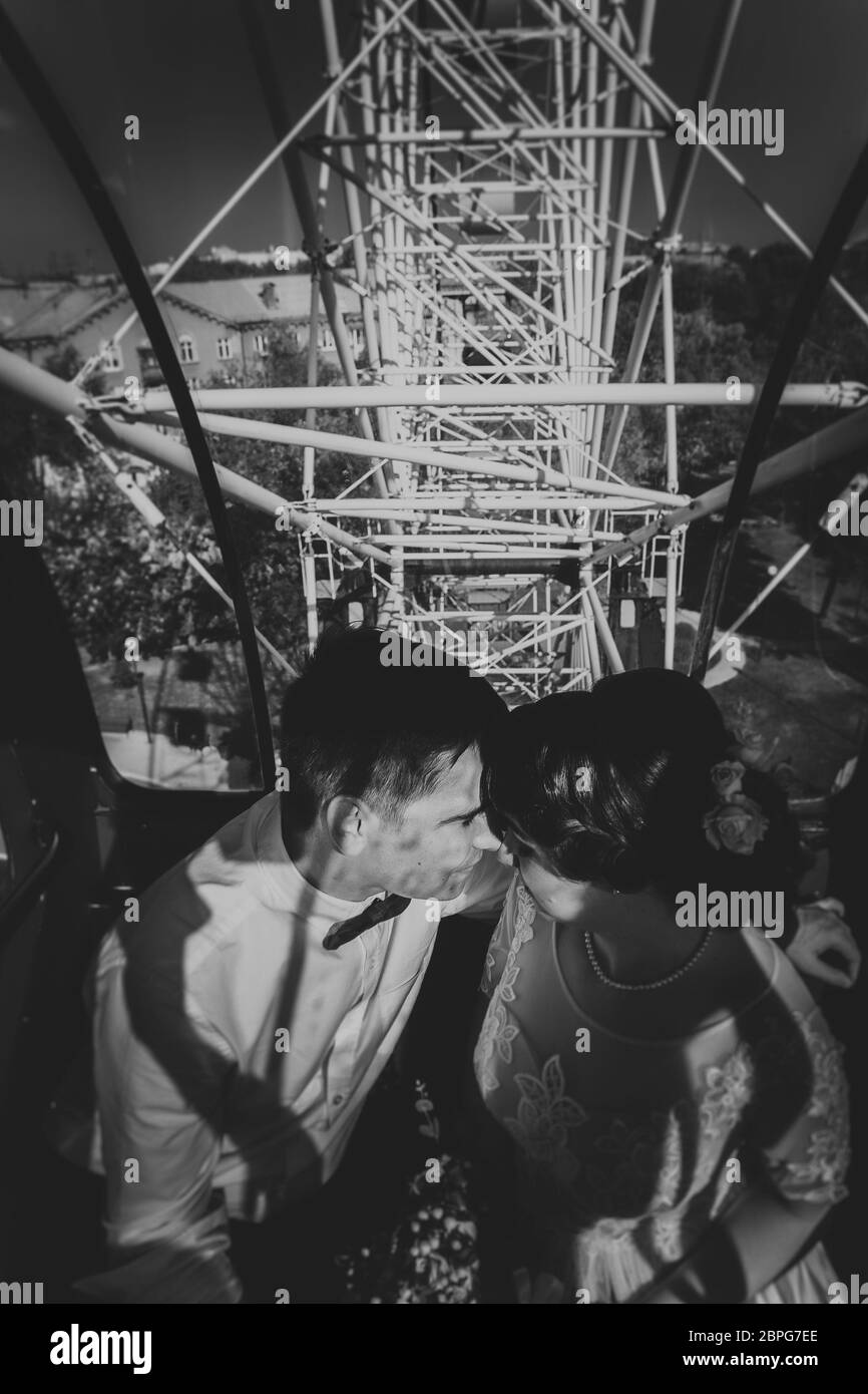 Wedding pleasure Black and White Stock Photos & Images - Alamy