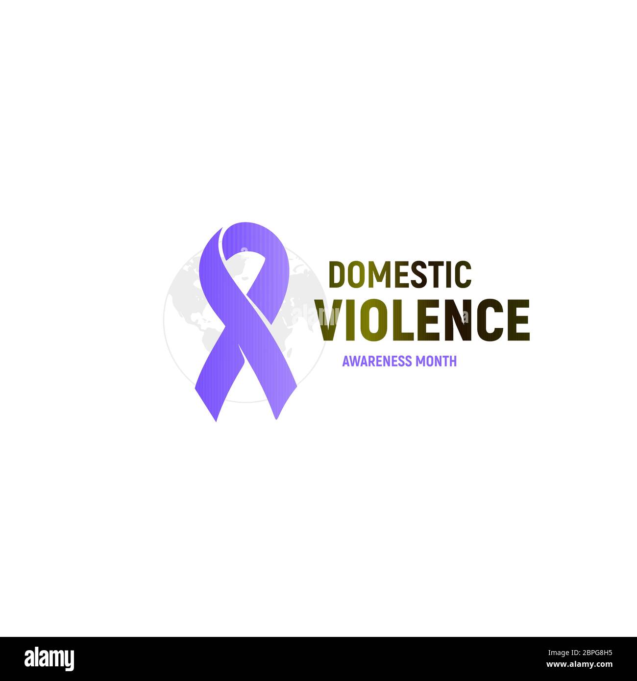Anti violence against women logo Stock Vector Images - Alamy