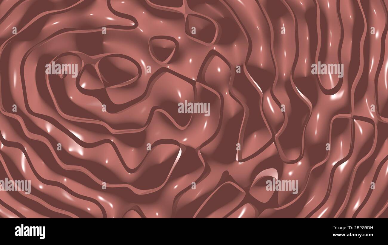 Uniform 3D abstract background of simple patterns of SWEET BROWN color ...