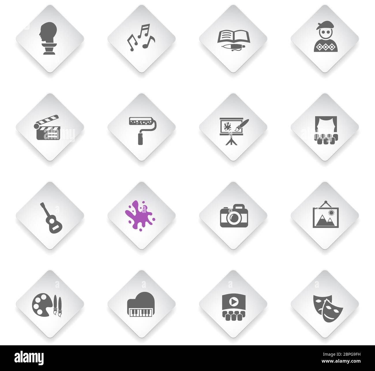 Theater web icons user interface hi-res stock photography and images ...