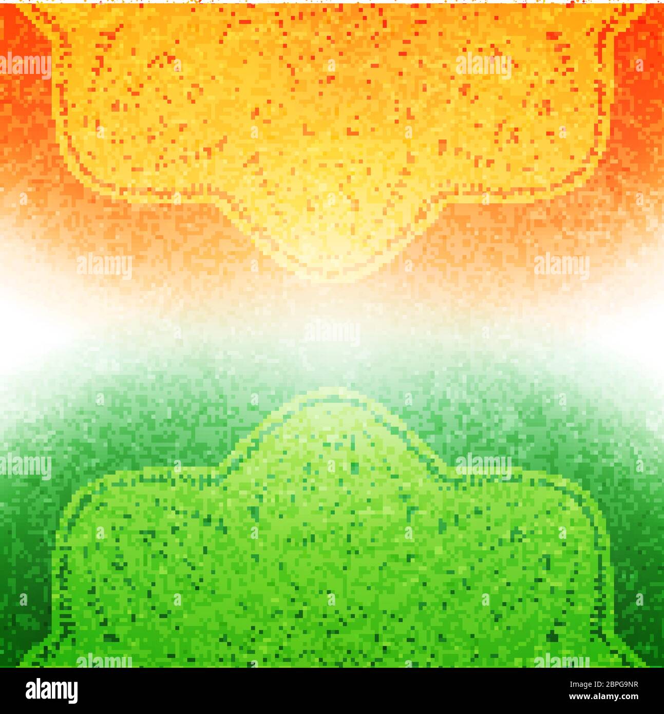 Elegant shiny Indian flag theme with mandala. Vector illustration Stock ...