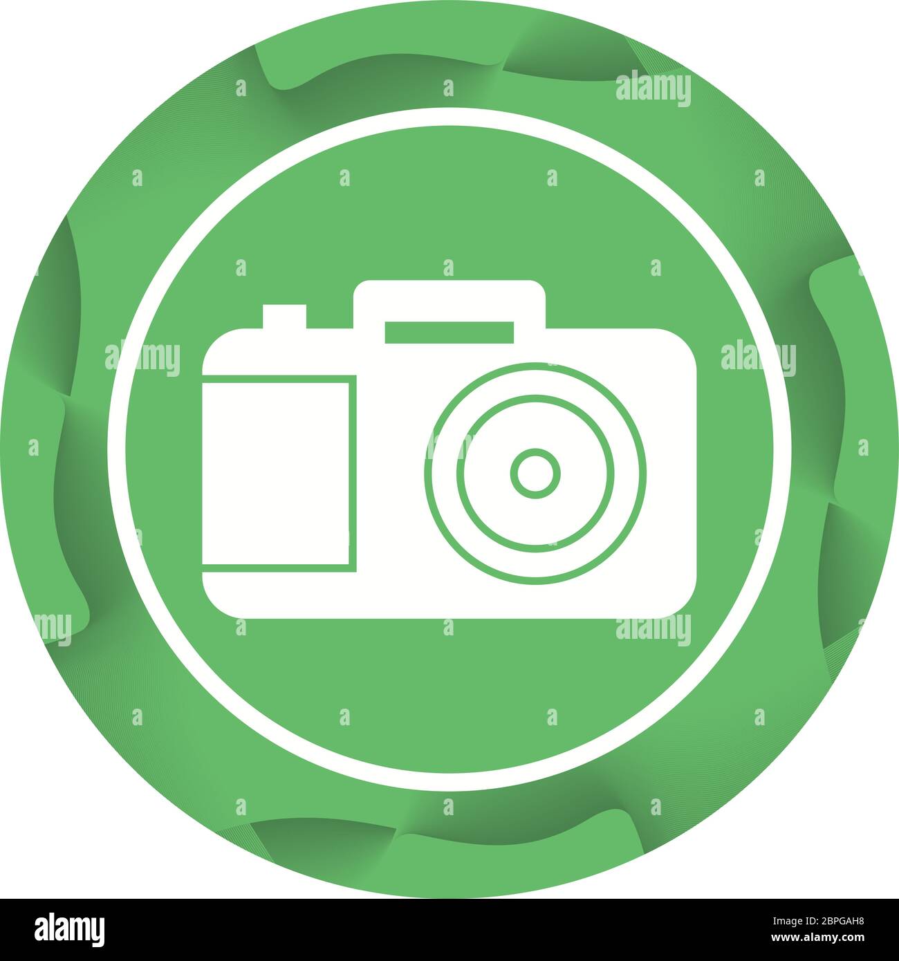 Beautiful Camera Glyph Vector Icon Stock Vector Image & Art - Alamy
