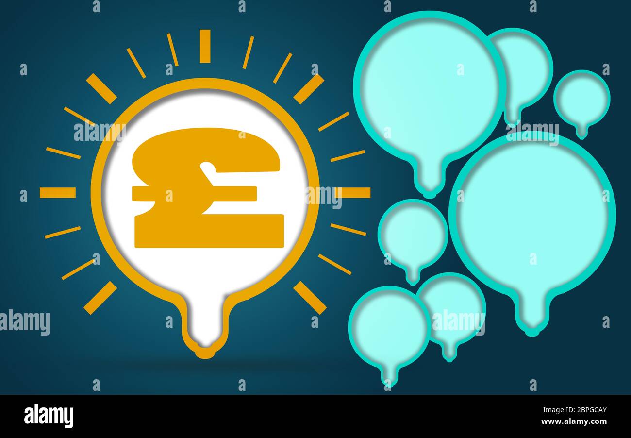 Pound symbol bulb hi-res stock photography and images - Alamy